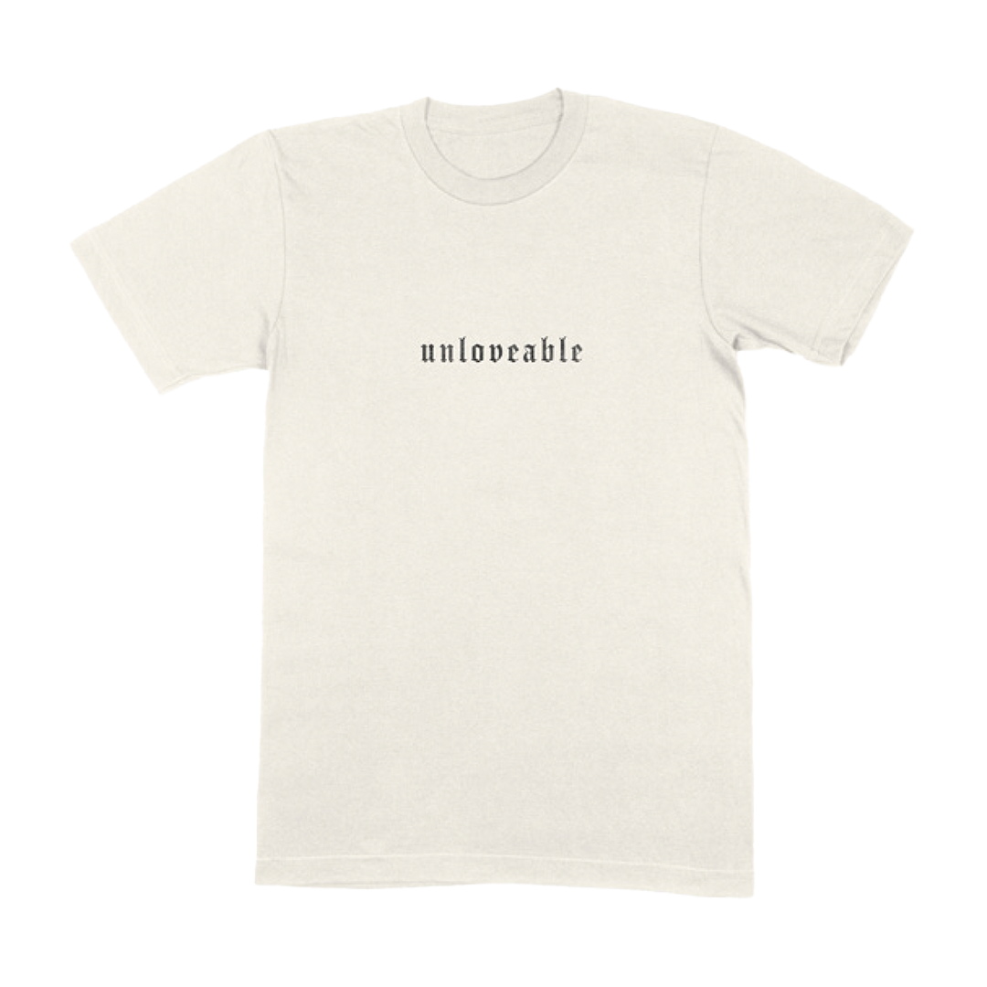 Unlovable Tee - Natural – Morrissey US